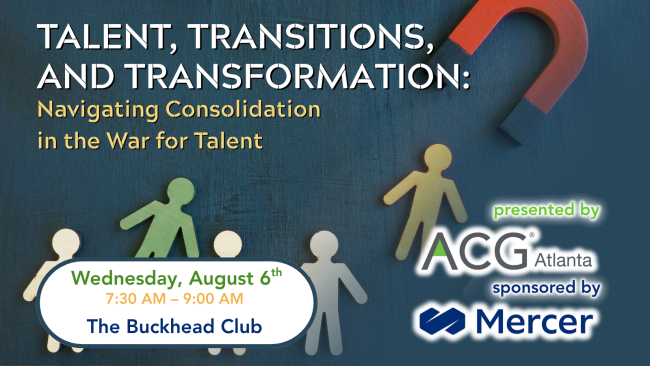 Talent, Transitions, and Transformation: Navigating Consolidation in the War for Talent | ACG ...